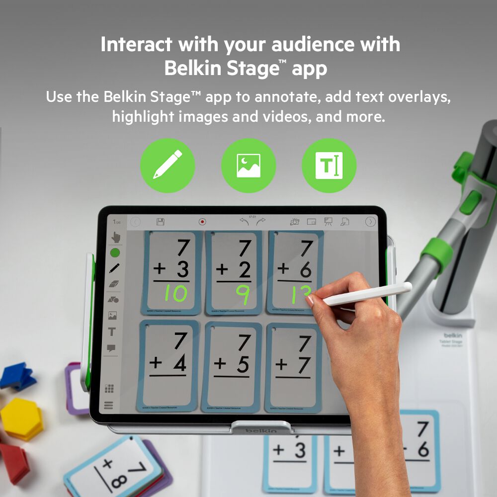 Tablet Stage Portable Projector Stand | Belkin US