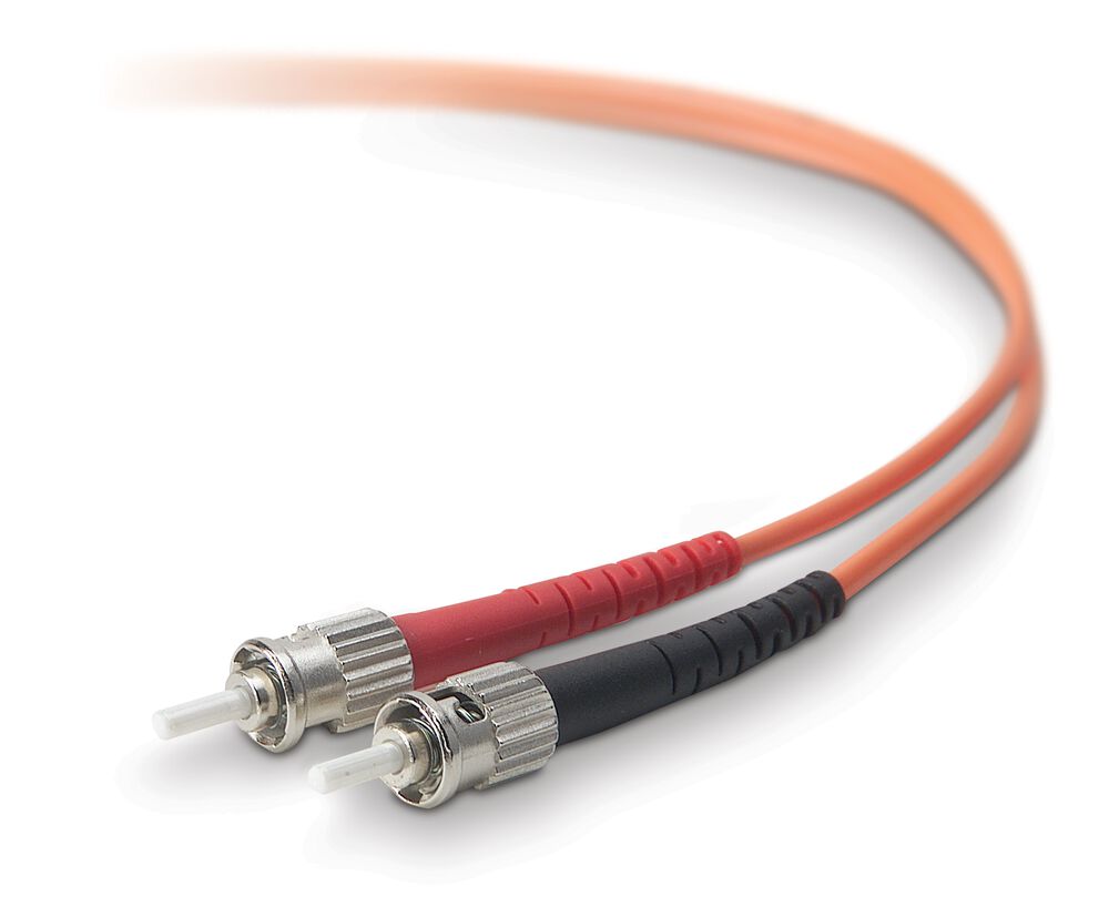 Multimode Duplex Fiber Patch Cable, ST - ST | Belkin CA
