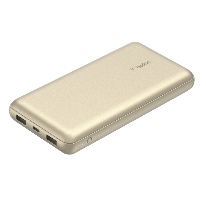 BoostCharge Power Bank 10K, 20K with USB-A to USB-C cable | Belkin ...