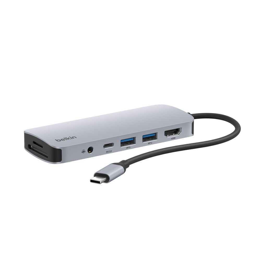 7 In 1 Multiport Usb C Hub 4k Belkin Belkin Uk