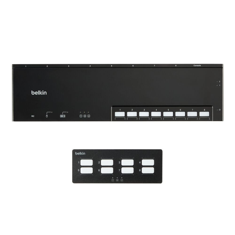 8-Port Single-Head Modular Secure KVM Switch Base Unit PP 4.0 w/ Remote ...
