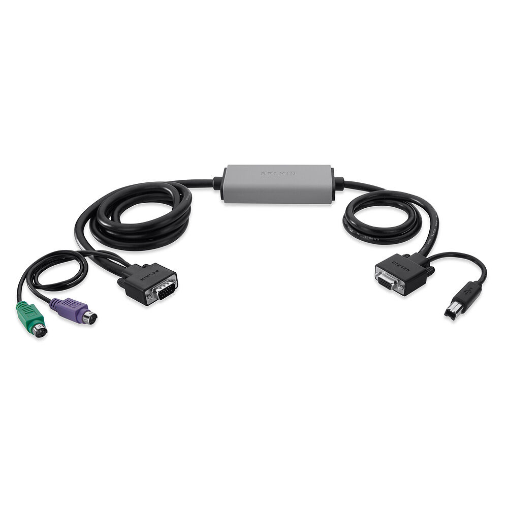 VGA + PS/2 to VGA + USB A SMART Combo Cable | Belkin TW