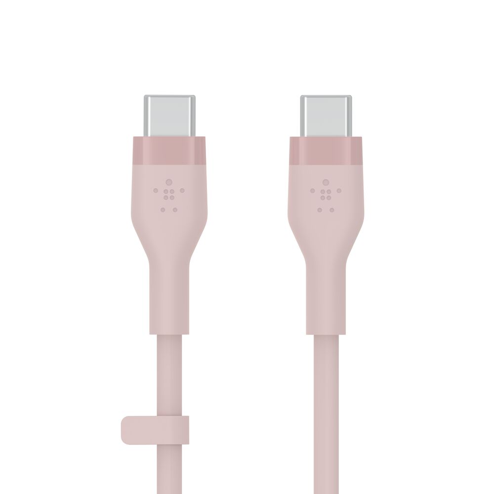 BoostCharge Flex Silicone USB-C to USB-C Fast Charging Cable | Belkin IN