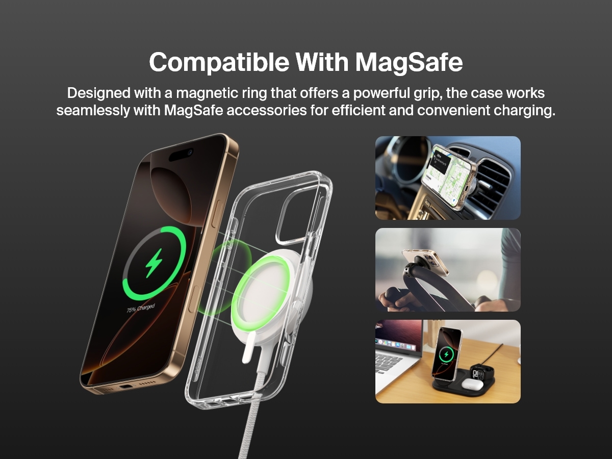 SheerForce Magnetic iPhone Case for iPhone 16 Series | Belkin PH