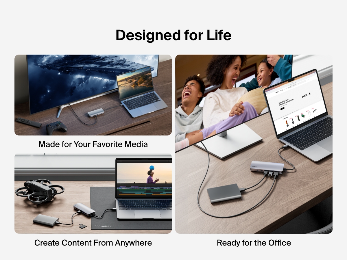 7-in-1 Multiport USB-C Hub Spider-Man Limited Edition, USB-C Hub, 4K ...