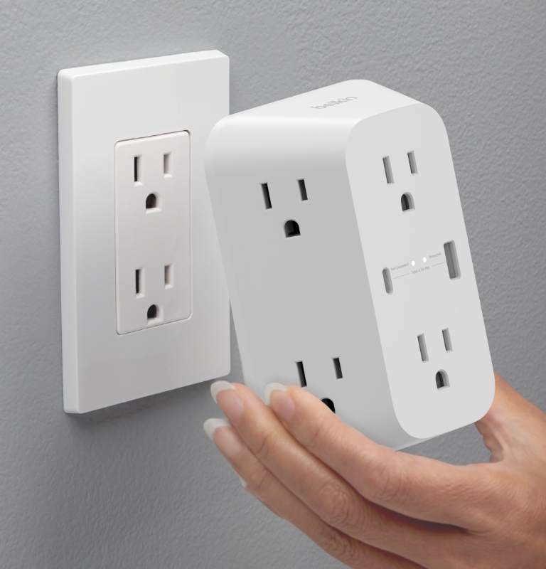 6-Outlet Wall Charger w/ USB-A & USB-C Ports | Belkin US