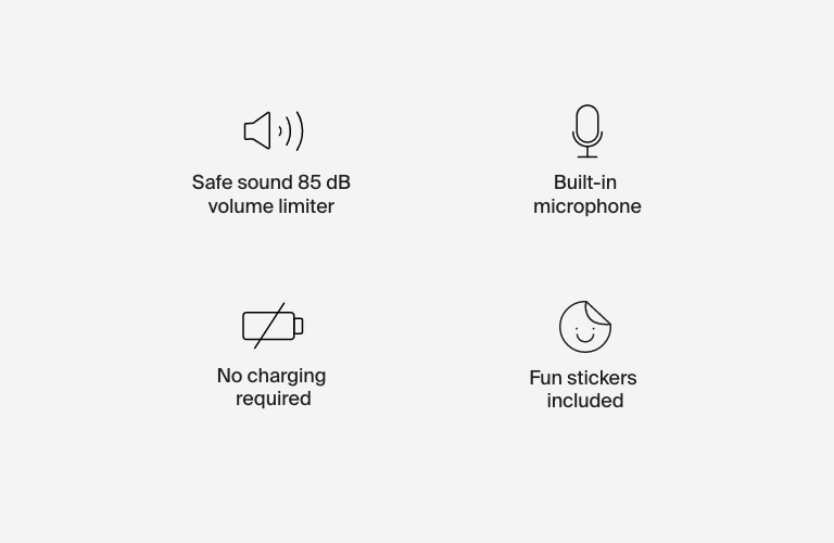 SoundForm Mini Wired On-Ear Headphones for Kids | Belkin UK