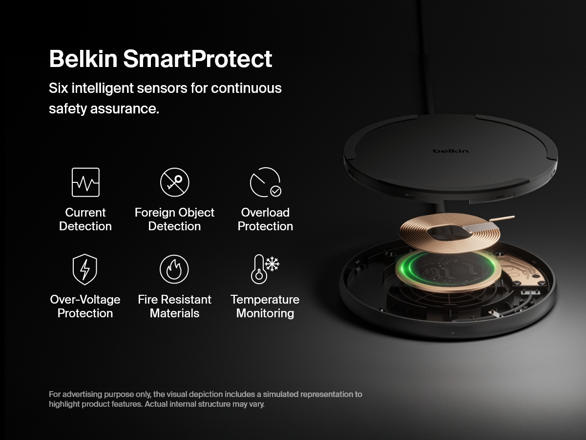 BoostCharge Wireless Charging Pad 15W | Belkin UK