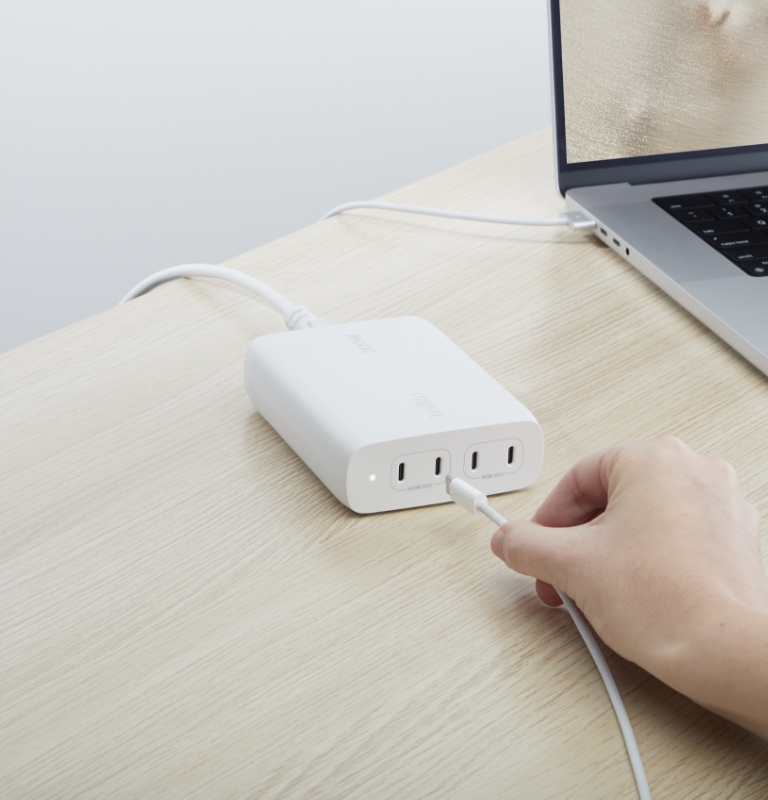 4-Port USB-C GaN Charger 200W | Belkin US