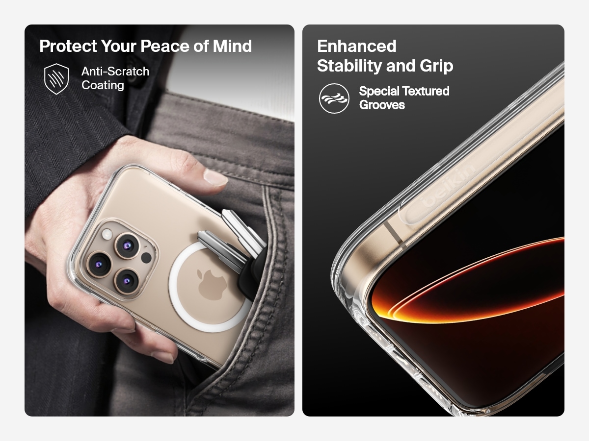 SheerForce Magnetic iPhone Case for iPhone 16 Series | Belkin IN