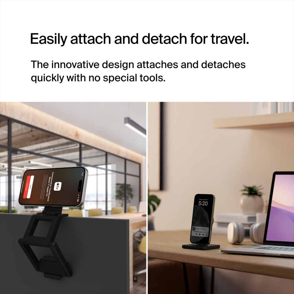 Continuity camera mount for Apple TV | MagSafe compatible | Belkin US