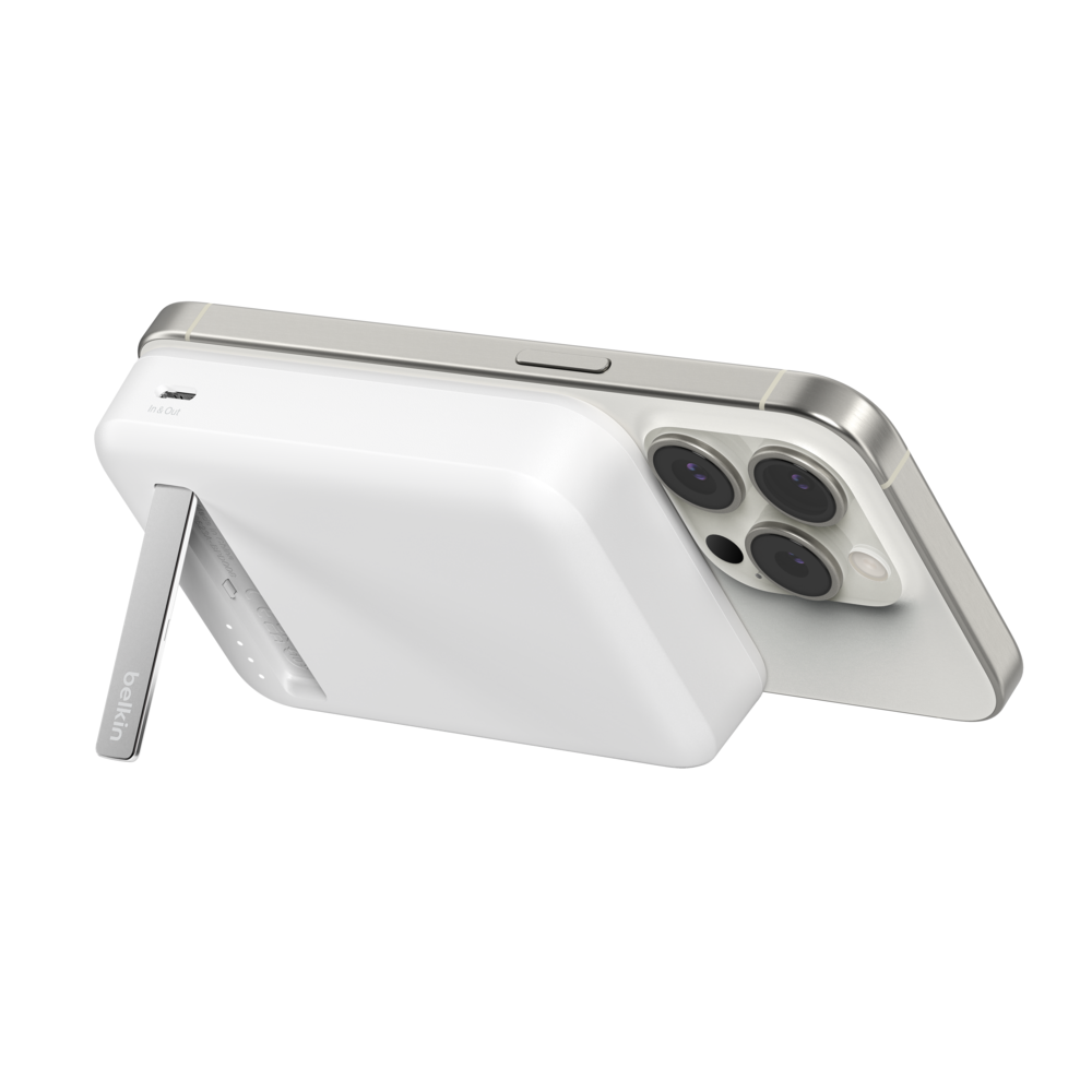 BoostCharge Pro 5000 mAh Qi2 磁吸無線充電行動電源 | Belkin | Belkin HK