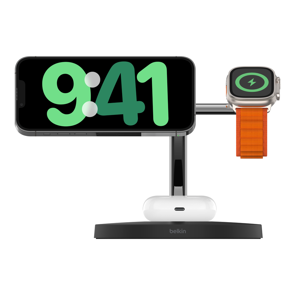 3-in-1 Apple MagSafe Wireless Charging Station | Belkin CA