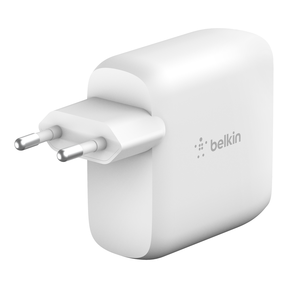 Dual USB-C PD GaN Wall Charger - 68W | Belkin | Belkin ID