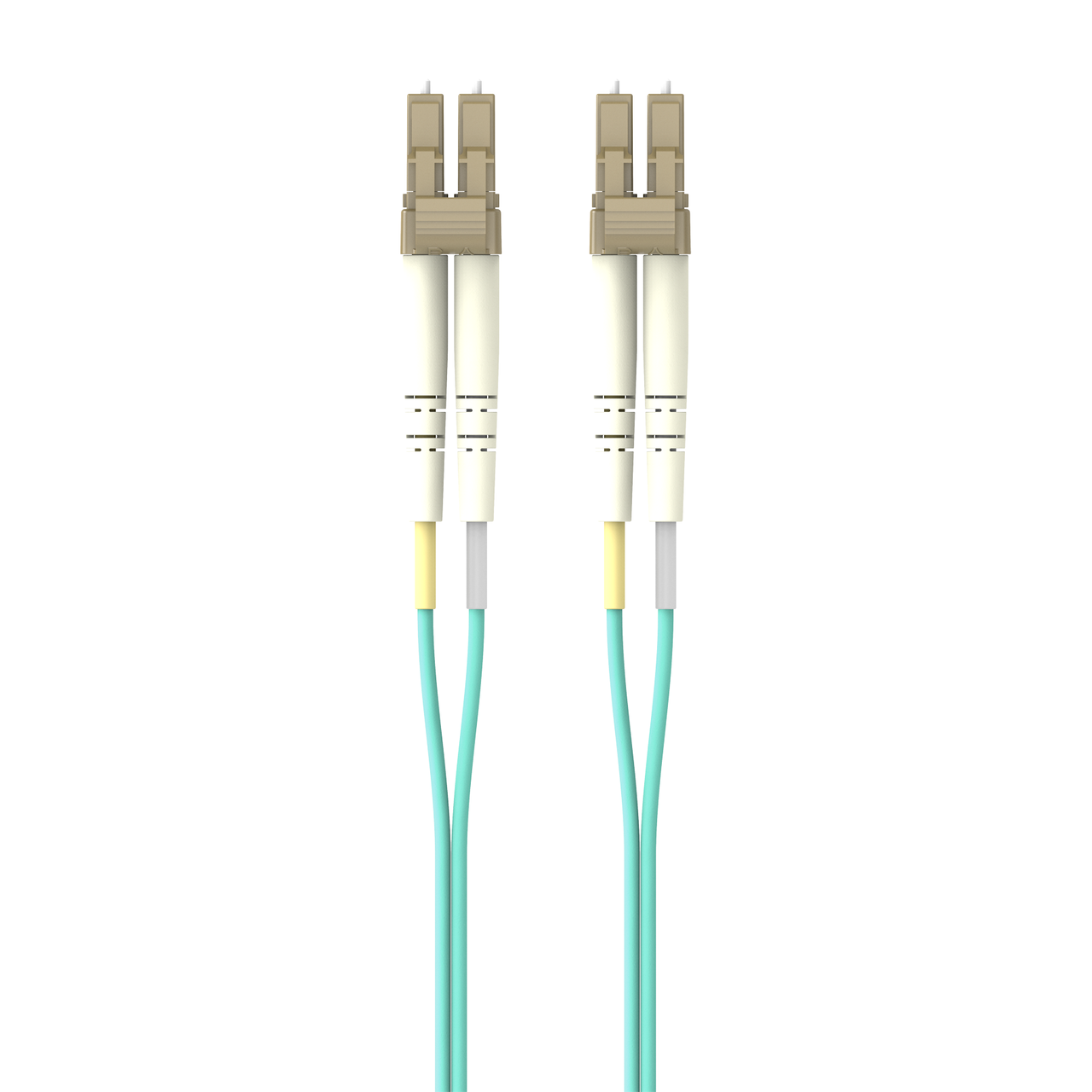 Belkin Fiber Optic Cable; 10GB Aqua Multimode LC/LC Duplex MMF, 50/125 ...