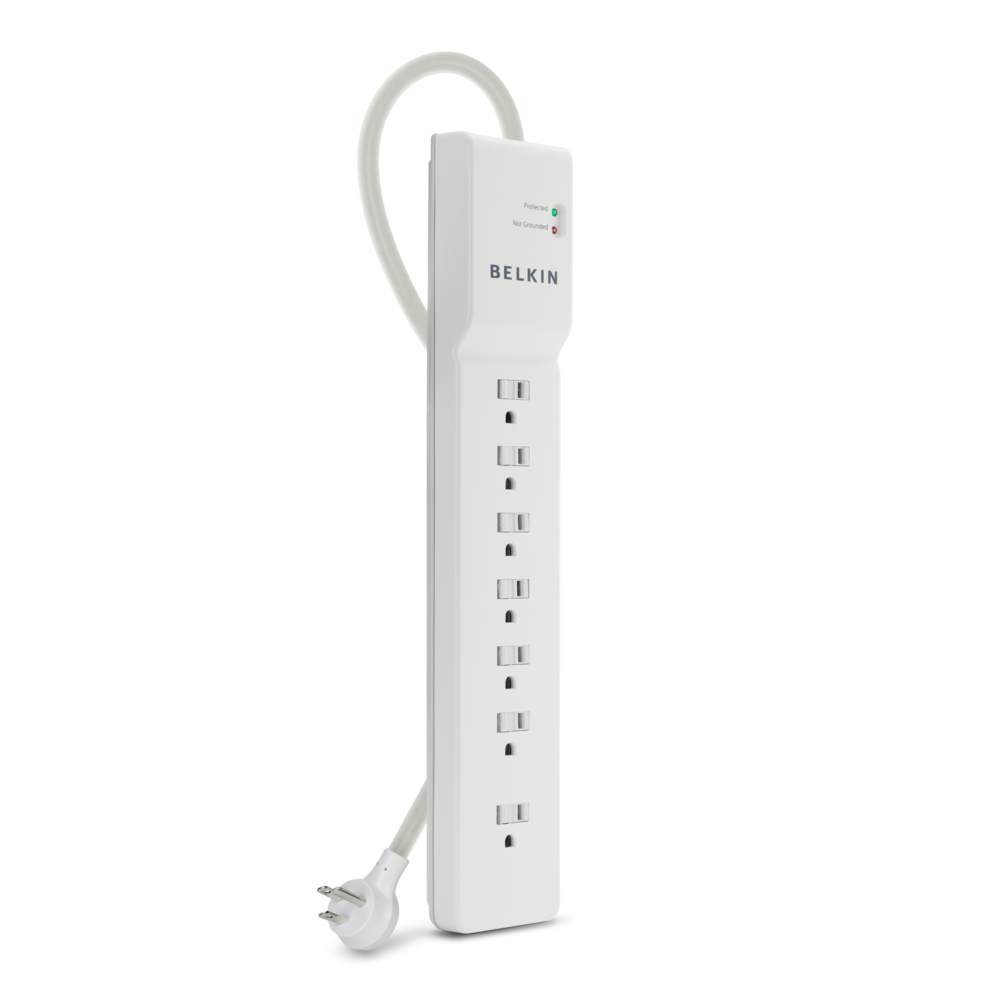 7-Outlet Commercial Surge Protector 6' Cord | Belkin US