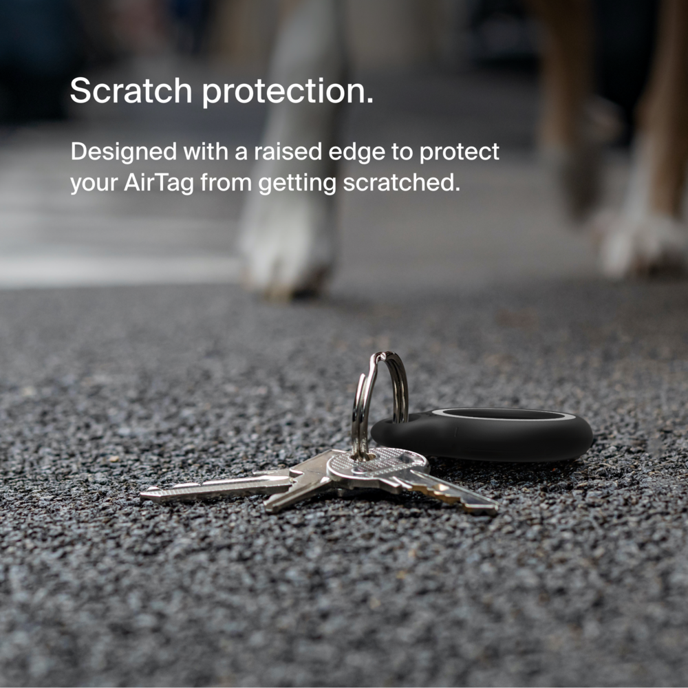 Reflective Secure Holder with Key Ring for Apple AirTag | Belkin US