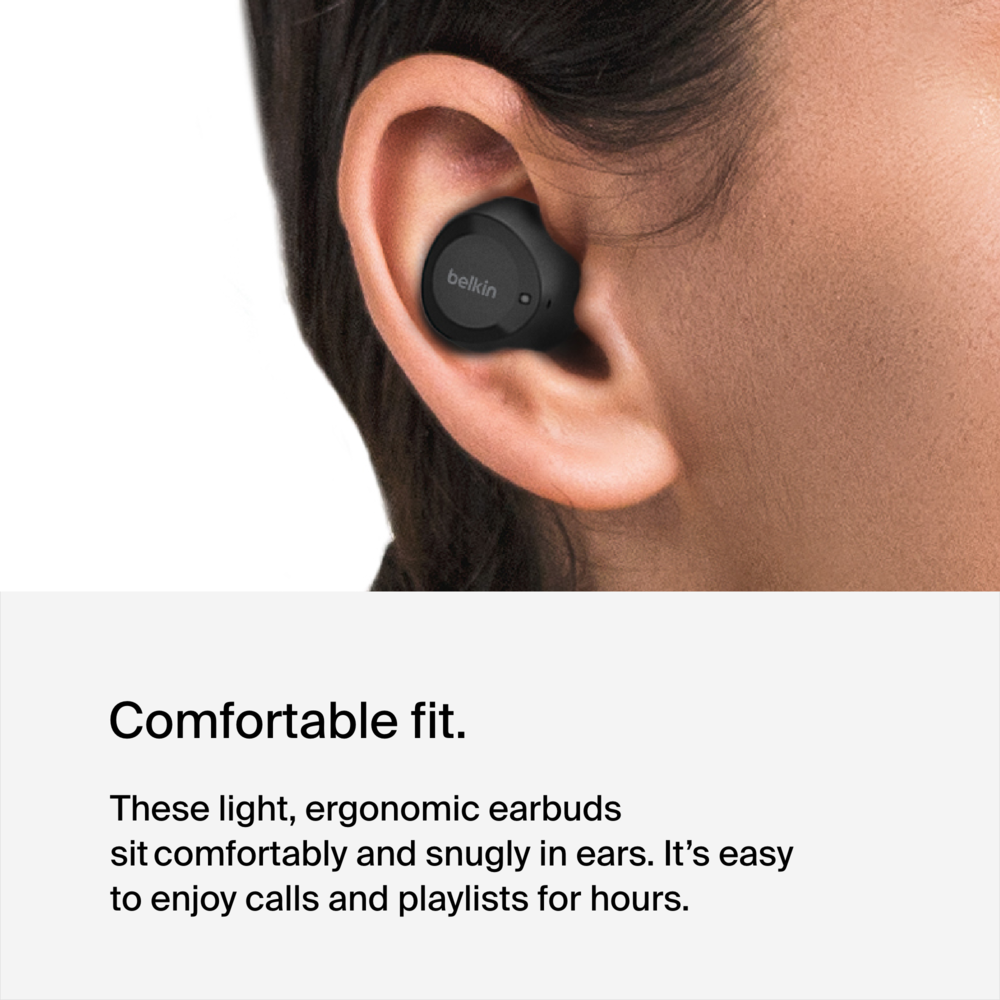 SoundForm Bolt Wireless Bluetooth Earbuds | Belkin US