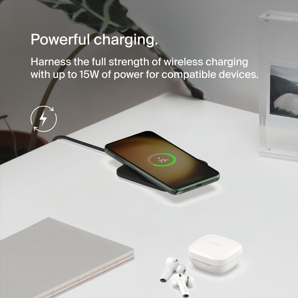 15W Universal Wireless Charging Pad | Belkin US