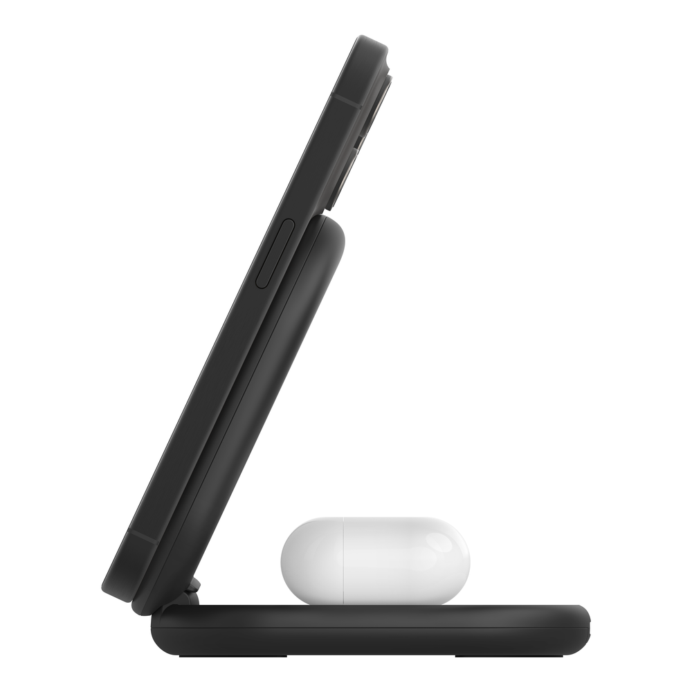 2-in-1 Foldable Qi2 Wireless Charging Station | Belkin | Belkin IN