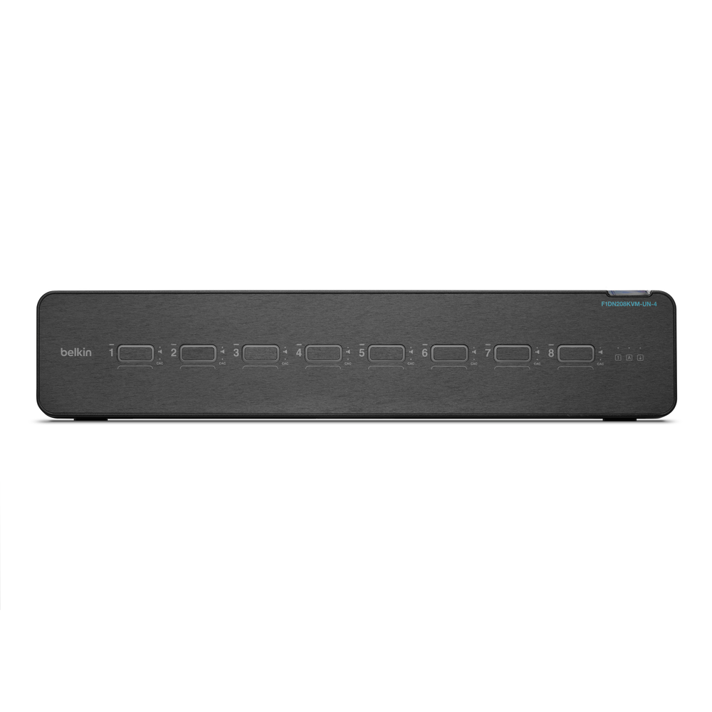 Universal Secure KVM Switch, 8-Port Dual Head w/ CAC | Belkin US