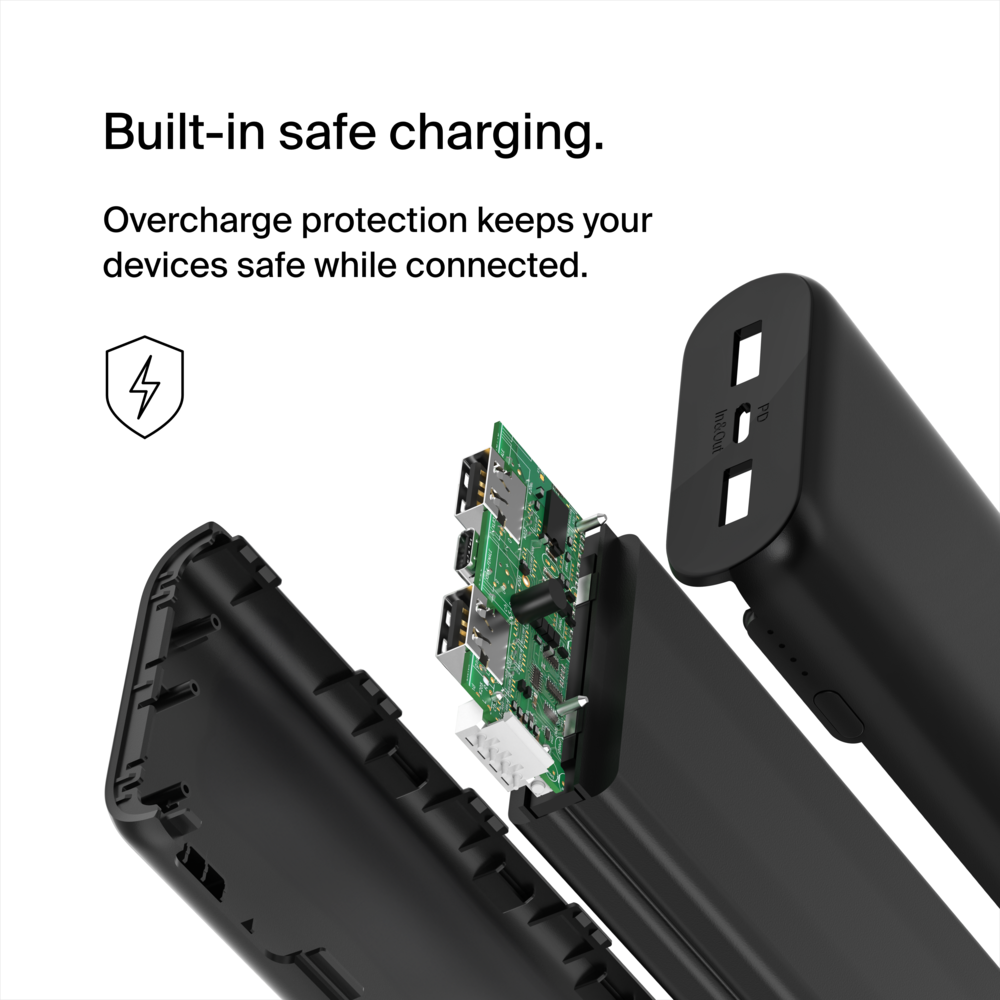 3-Port Compact Power Bank 20K with PD 20W | Belkin US
