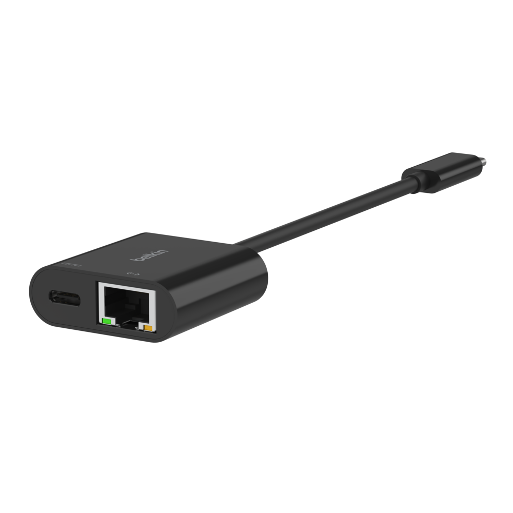 Connect USB-C to Ethernet + Charge Adapter 100W | Belkin | Belkin UK