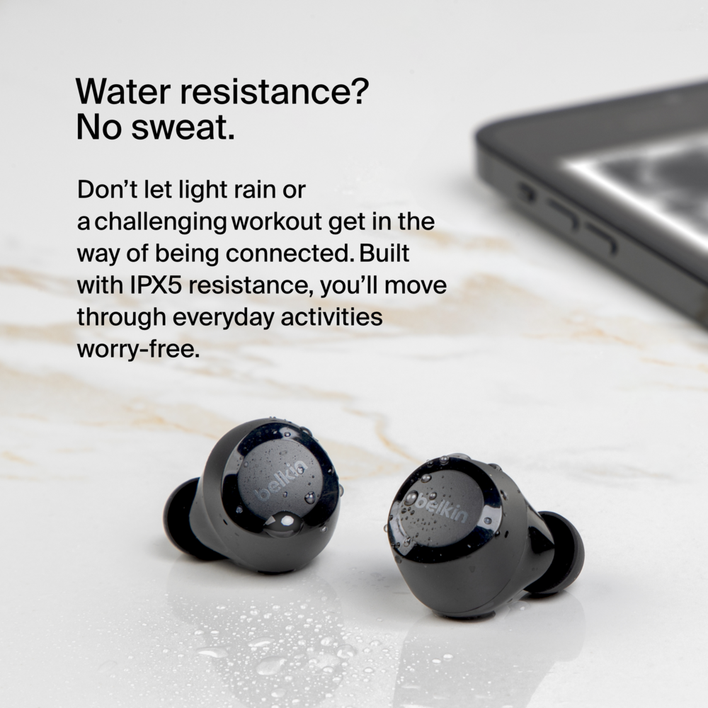 SoundForm Bolt Wireless Bluetooth Earbuds | Belkin US