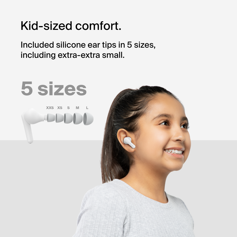 Soundform Nano 2 Wireless Earbuds for Kids | Belkin US