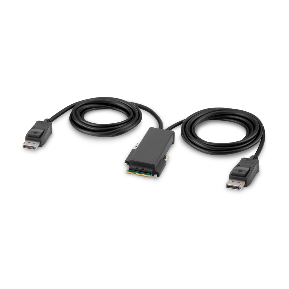 Modular DP Dual-Head Console Cable 3 ft. | Belkin AU