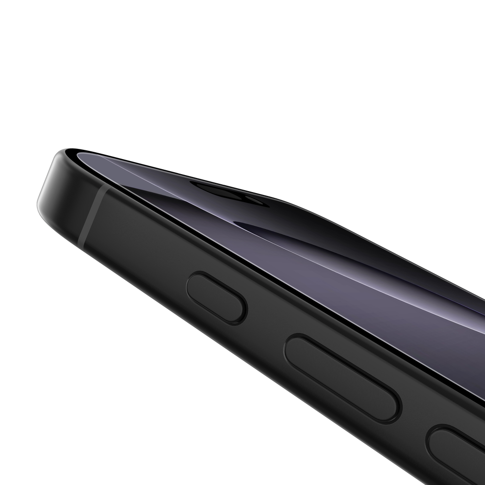 iPhone 16/15/14 screen protector made with UltraGlass 2 | Belkin UK