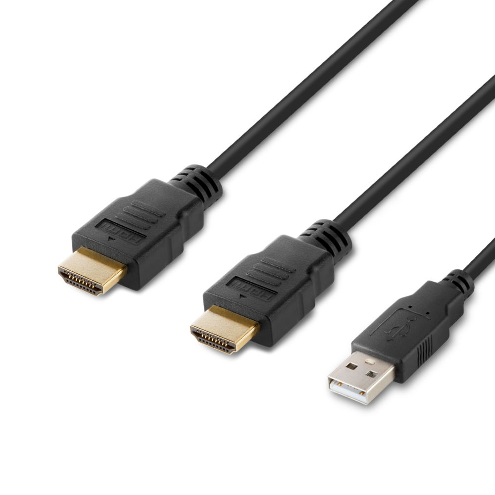 Modular HDMI Dual Head Host Cable - 6ft / 1.8m | Belkin CA