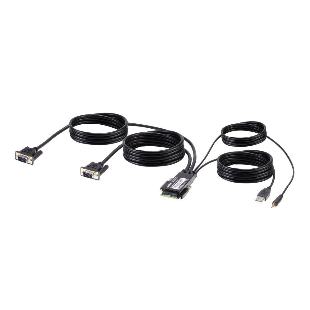 Dual VGA Video Host to Modular KVM Host Cable | Belkin UK