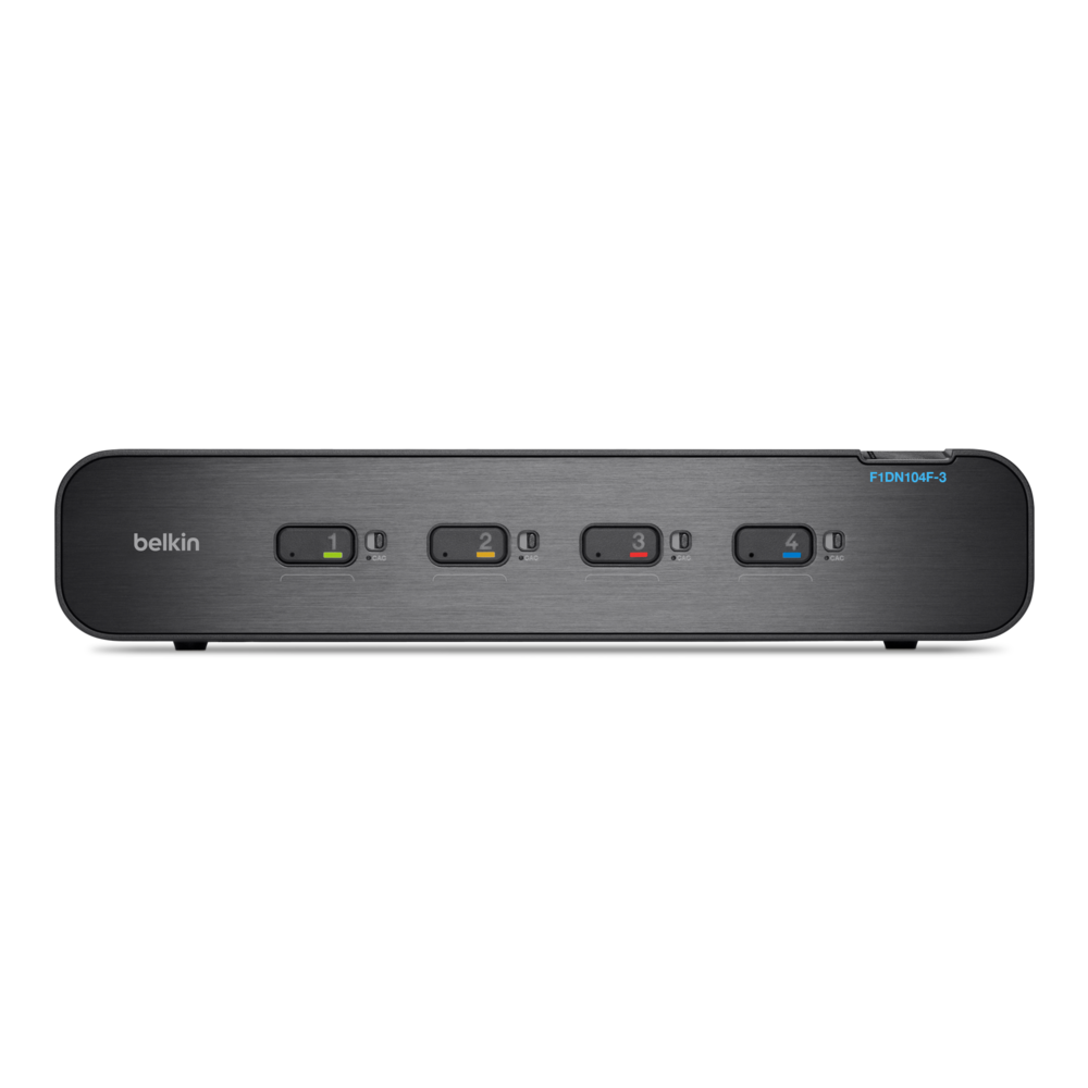 Belkin Secure Dual Head Dvi I Kvm Switch 4 Port With Cac Belkin Id
