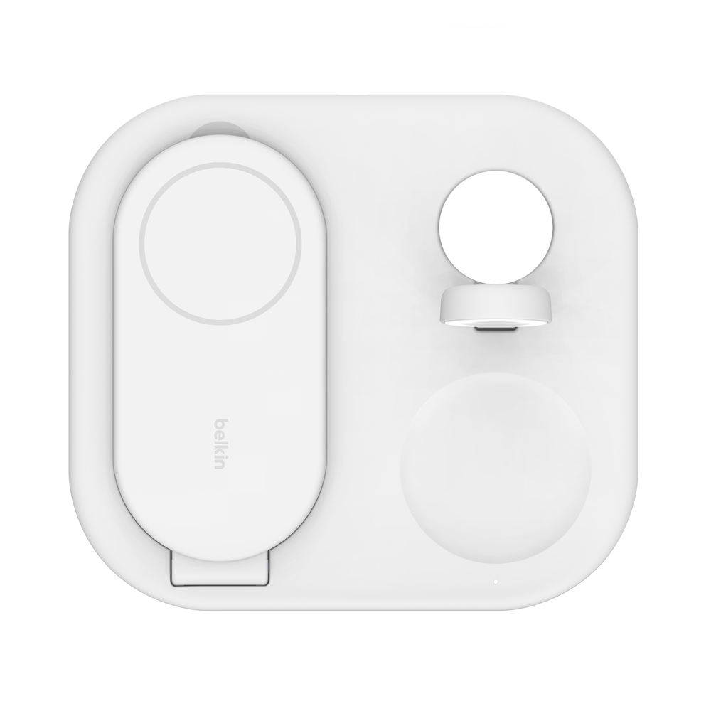 Cargador inalámbrico y magnético plegable 3 en 1 con Qi2 (compatible con MagSafe) | Belkin ES