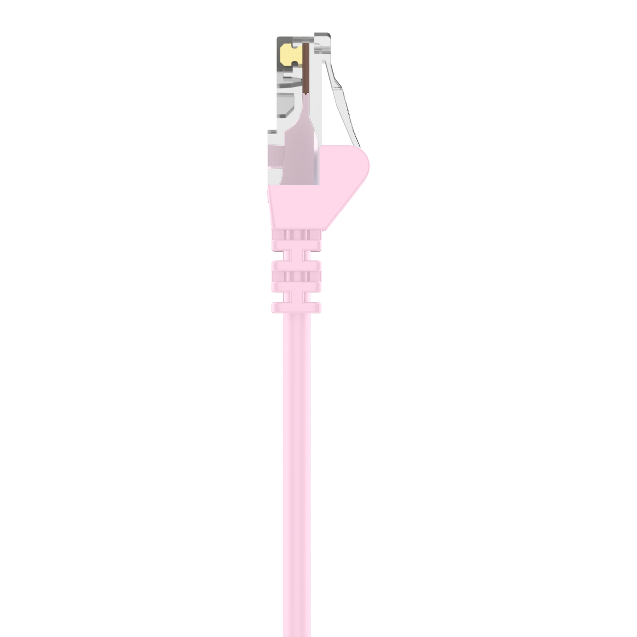RJ45 CAT-5e Patch Cable, Snagless Molded Pink 01 | Belkin CA
