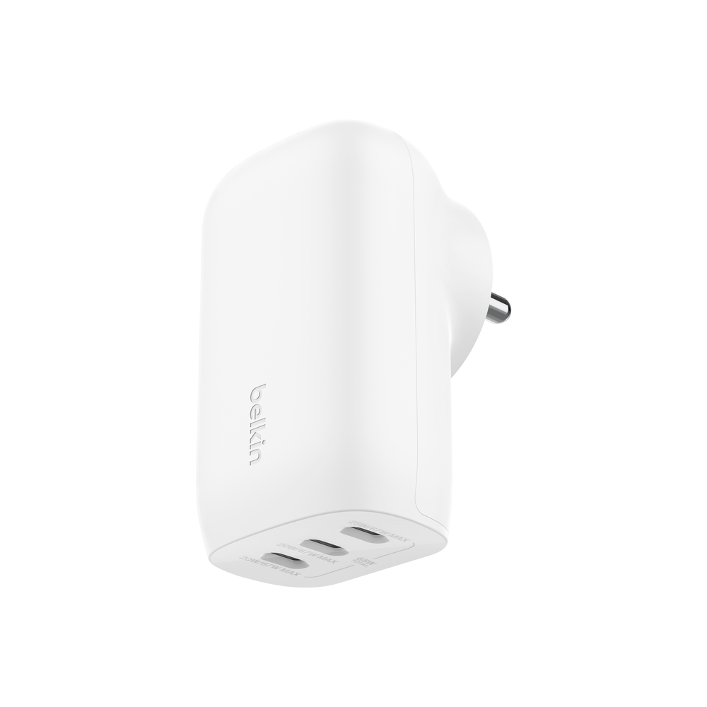 The USB-C wall charger to fast charge 3 devices at once. | Belkin IN