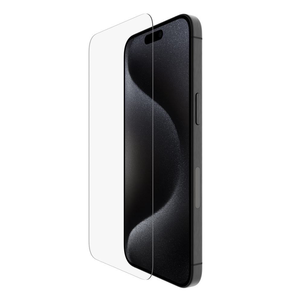 iPhone 15 tempered glass screen protector | Belkin US