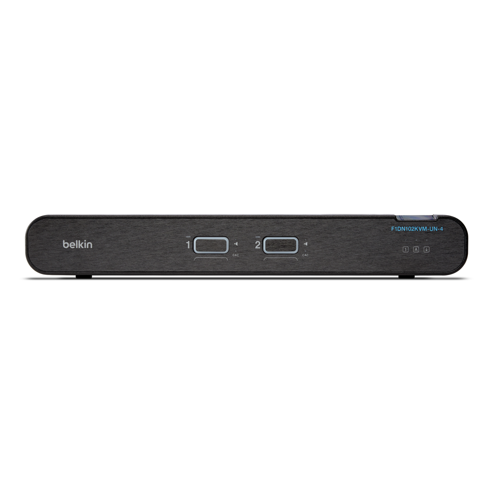 Universal Secure KVM Switch, 2-Port Single Head w/ CAC | Belkin | Belkin US