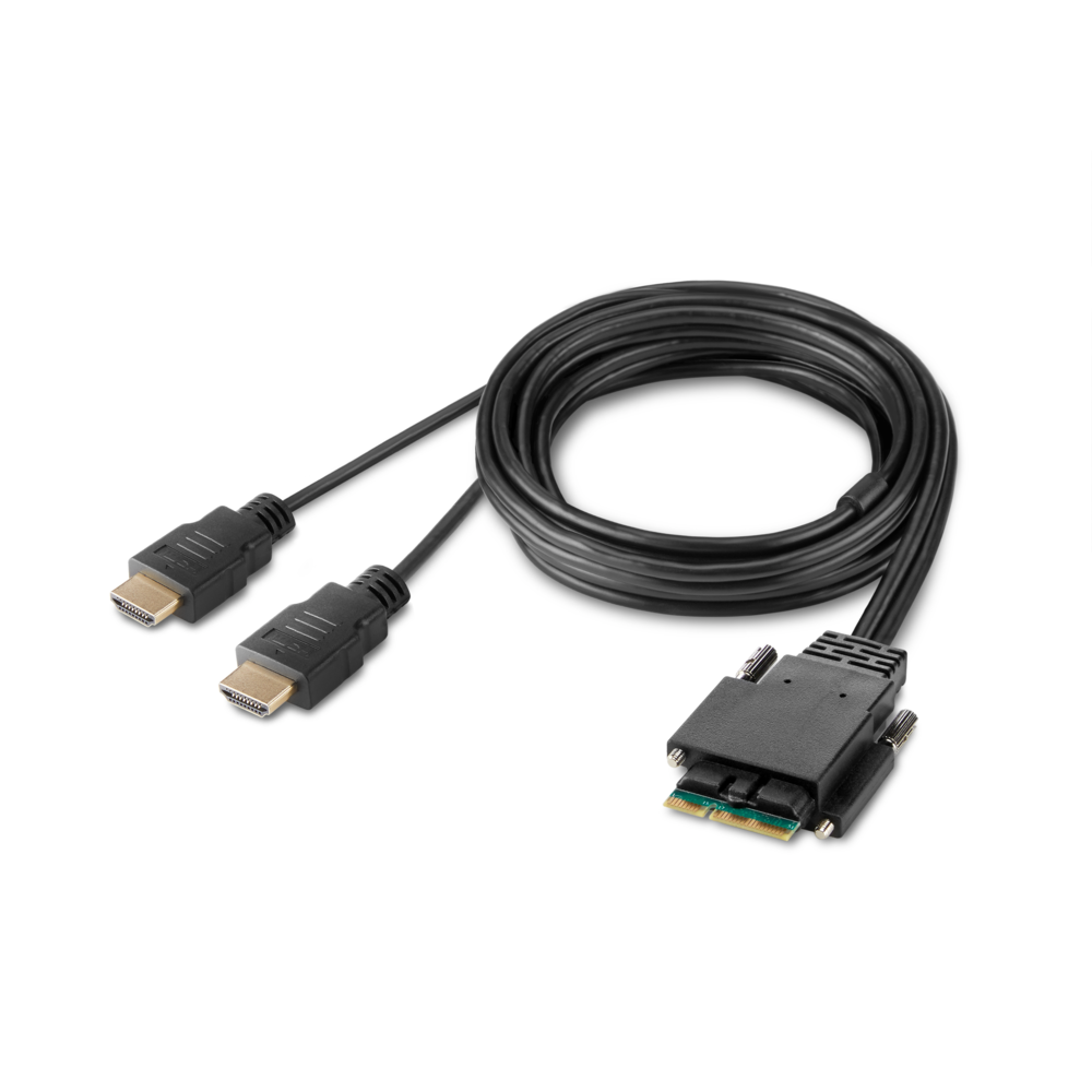 Modular HDMI Dual-Head Console Cable 3 ft. | Belkin US