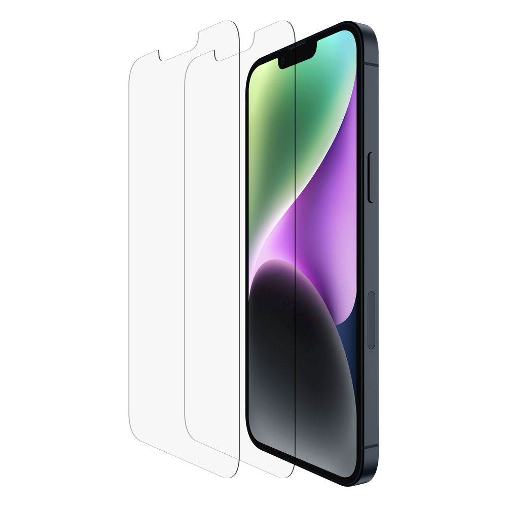 iPhone 15 tempered glass screen protector | Belkin UK