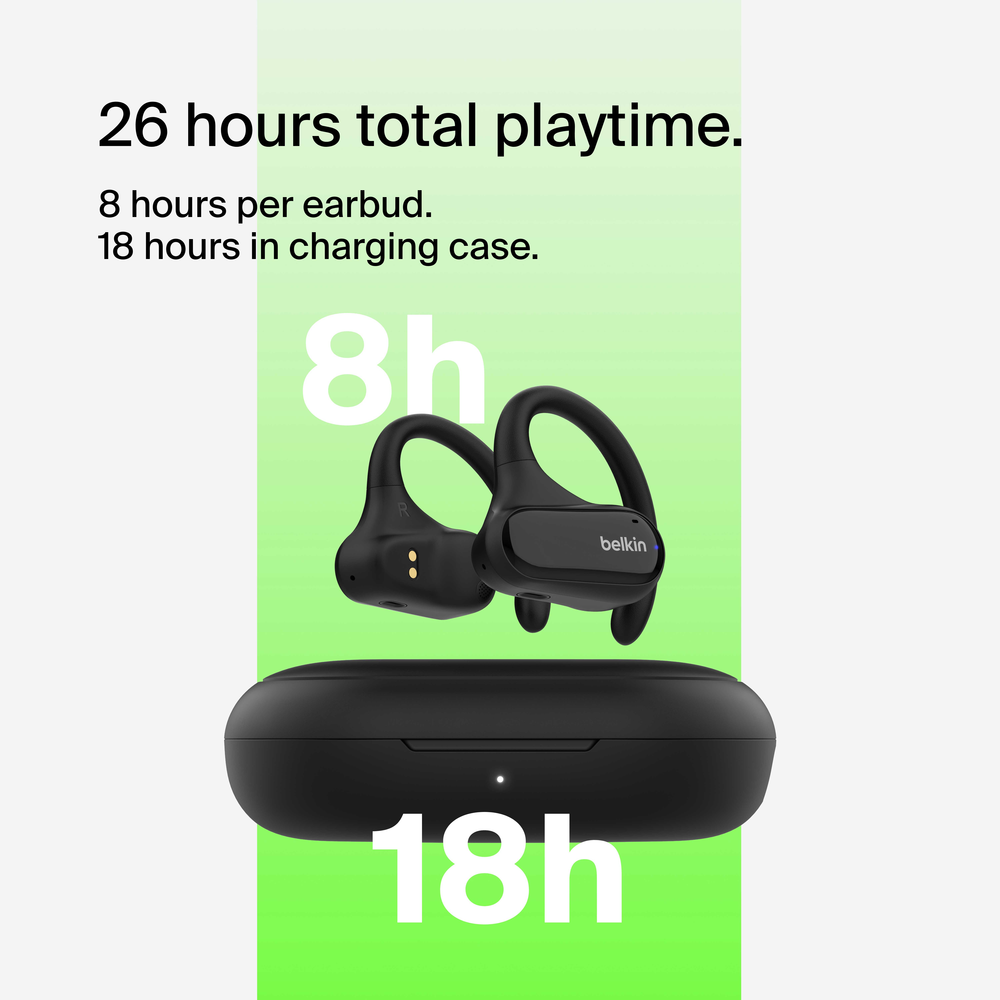 SoundForm ClearFit Open-Ear Wireless Earbuds | Belkin US