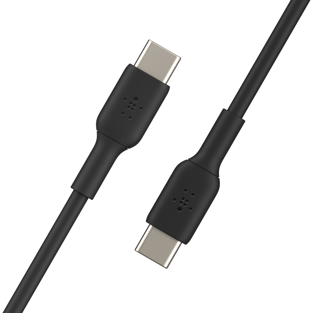 USB-C to USB-C Cable (2m / 6.6ft, Black) | Belkin KR
