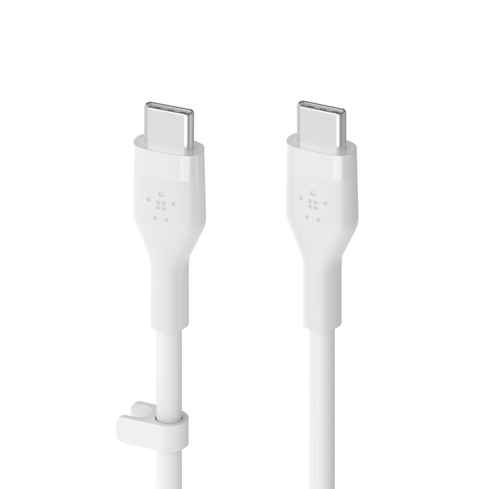 BoostCharge Flex Silicone USB-C to USB-C Fast Charging Cable | Belkin TH