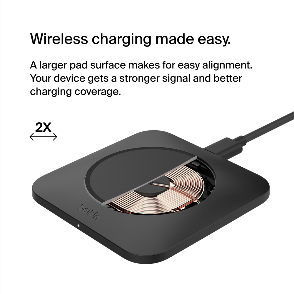 15W Universal Wireless Charging Pad | Belkin US