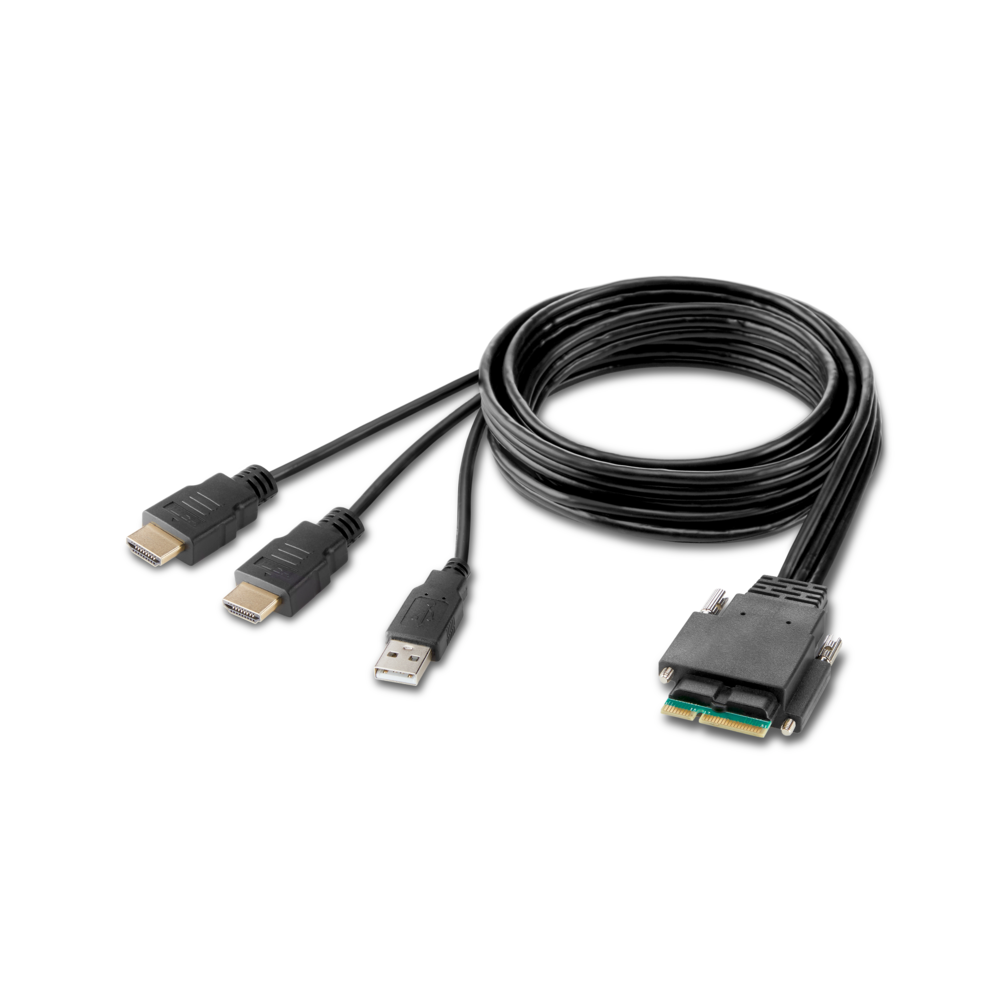 Modular HDMI Dual Head Host Cable - 6ft / 1.8m | Belkin US