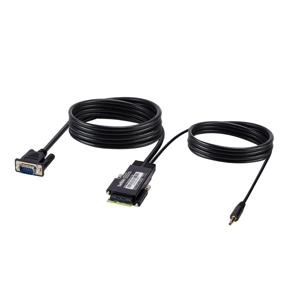 Single VGA Video Console to Modular KVM Console Cable | Belkin UK