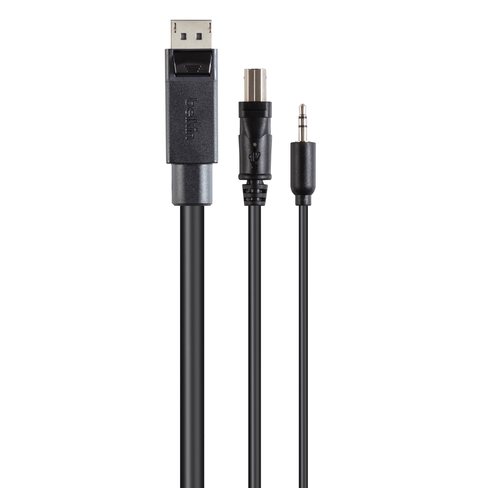 TAA DP/USB/AUD SKVM CBL, DP M/M; USB A/B | Belkin CA