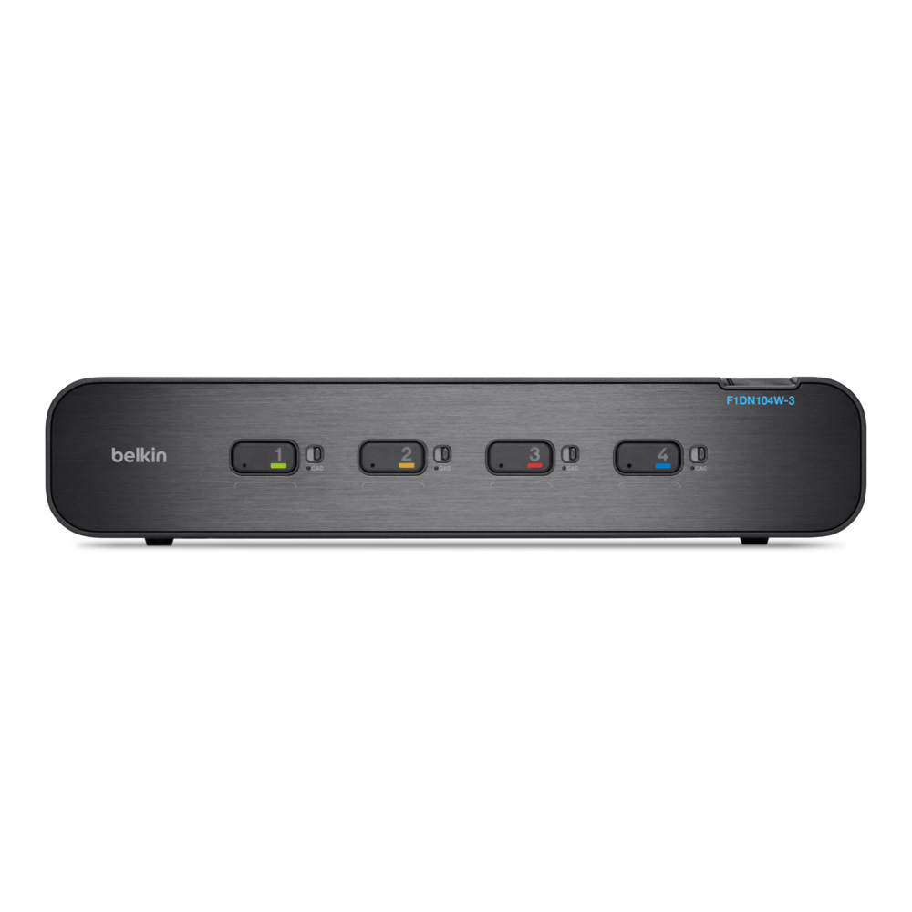 Belkin Secure DisplayPort KVM Switch, 4-Port, Dual-Head with CAC | Belkin ID